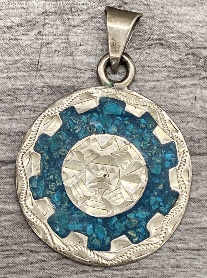 Unmarked Tests Sterling Silver Jewelry Lot w. Pendant Earrings Abalone ...