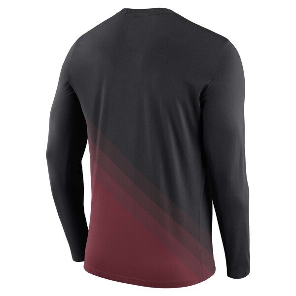 NIKE OU Sooners Oklahoma SIDELINE GRADIENT DRI FIT LEGEND SHIRT | eBay