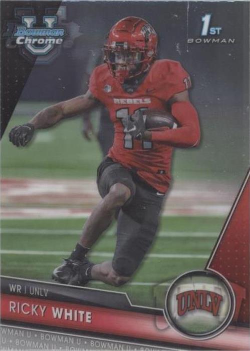 2023 Bowman University Chrome - Ricky White #188 (RC) for sale online ...