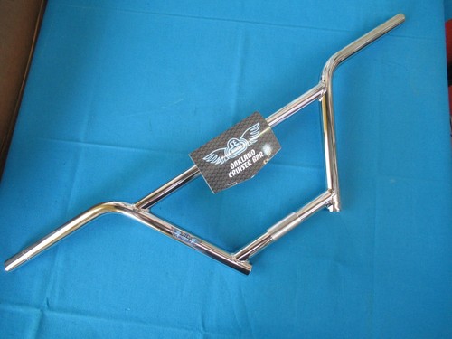 SE Racing BMX Oakland Cruiser 4 Piece Bicycle Handlebar in Chrome - New ...