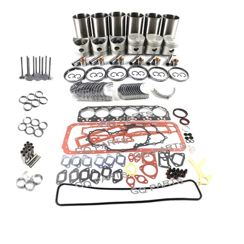 Engine Overhaul Rebuild Kit 2H With Valves Guides Seats For Toyota 2H ...