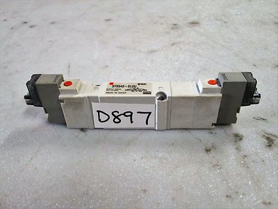 SMC Valve W/DBL Solenoid Base SY5540-5LOU (New) | eBay