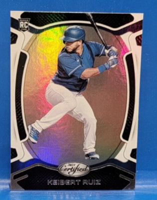 Keibert Ruiz C Rookie Dodgers Panini Baseball Card #27 2021 Certified ...