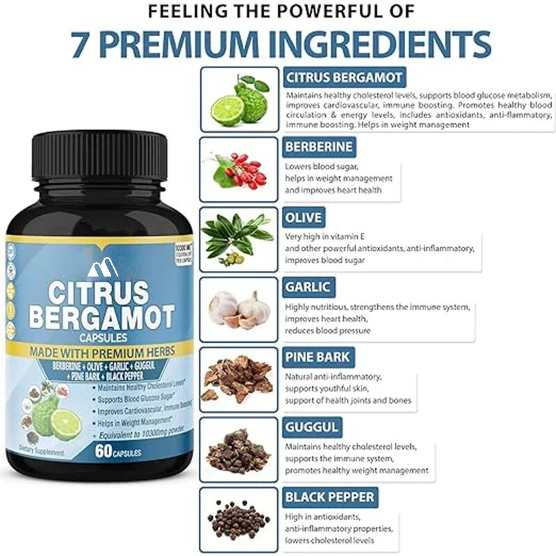 Citrus Bergamot Capsules 60 Capsules | eBay