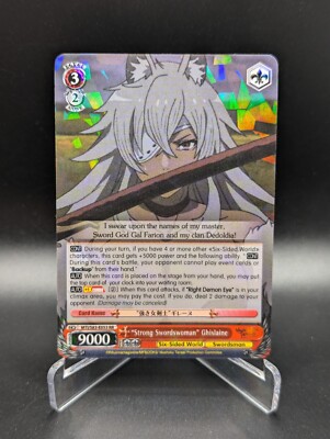 Weiss Schwarz Strong Swordswoman Ghislaine Mti S83 E053 Rr Mushoku