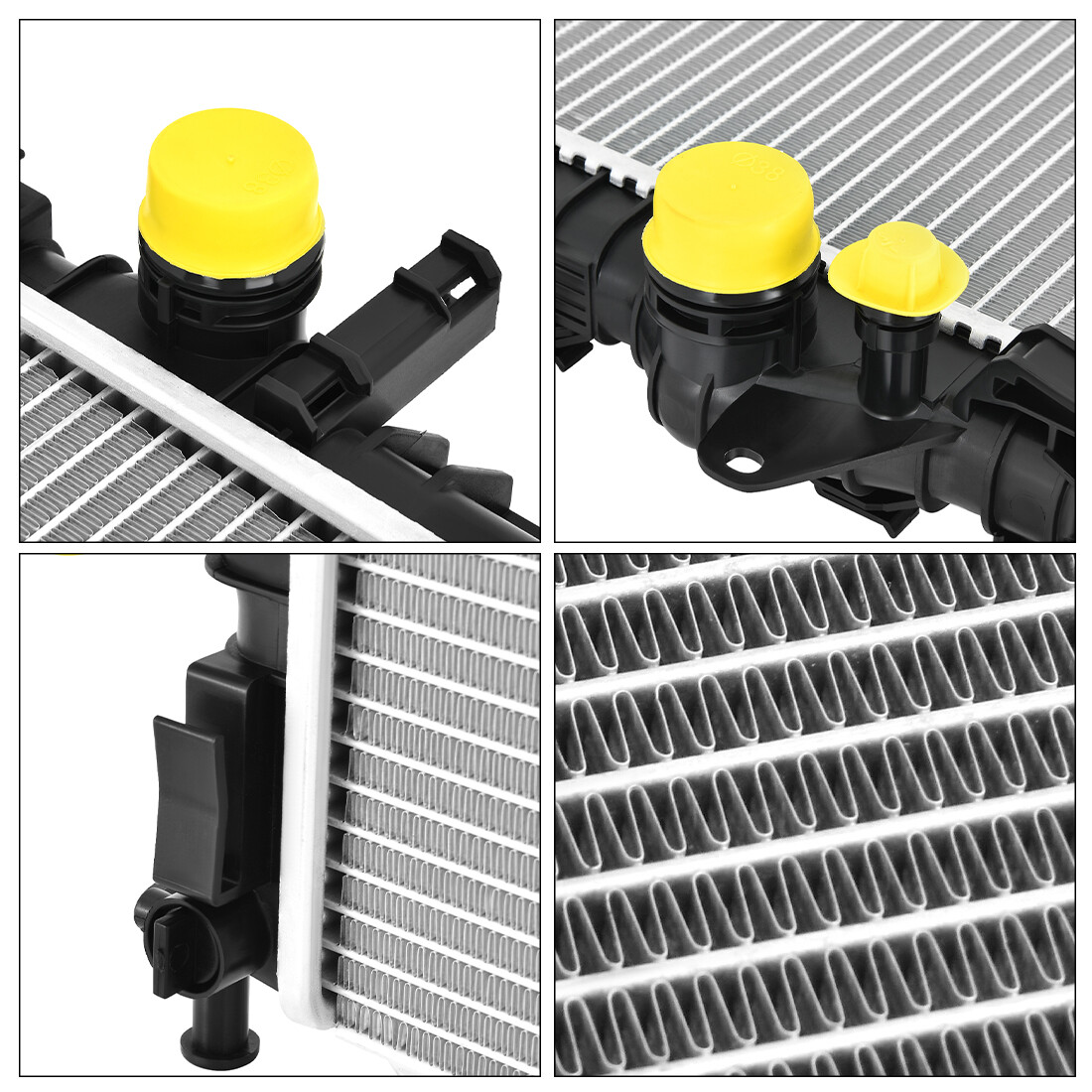 13313 Radiator for 13-16 Ford Escape 1.6L 2.0L / 14-18 Transit Connect ...