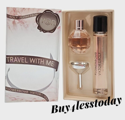 Flowerbomb Viktor & Rolf Travel Essentials Gift Set EDP 7 + 15 ml+ ...