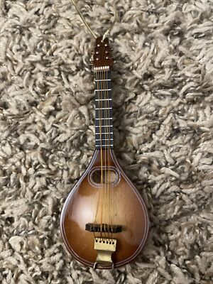 Mandolin Music Instrument Replica Christmas Ornament | eBay