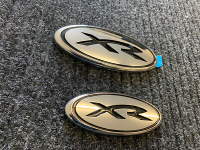 XR FRONT GRILL & REAR BOOT BADGE SUIT BA/BF SERIES FORD FALCON/XR6/XR8 ...