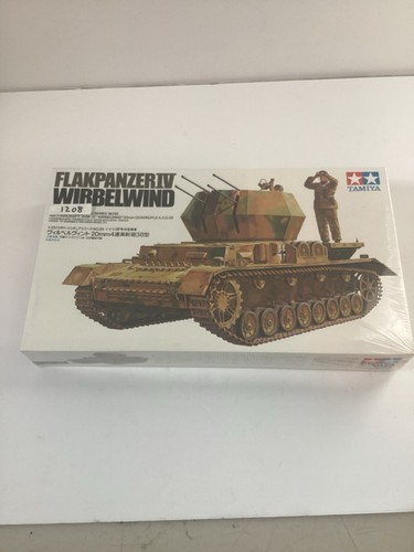 Vintage Tamiya 1/35 German Flakpanzer IV Wirbelwind Kit #35085 New in ...