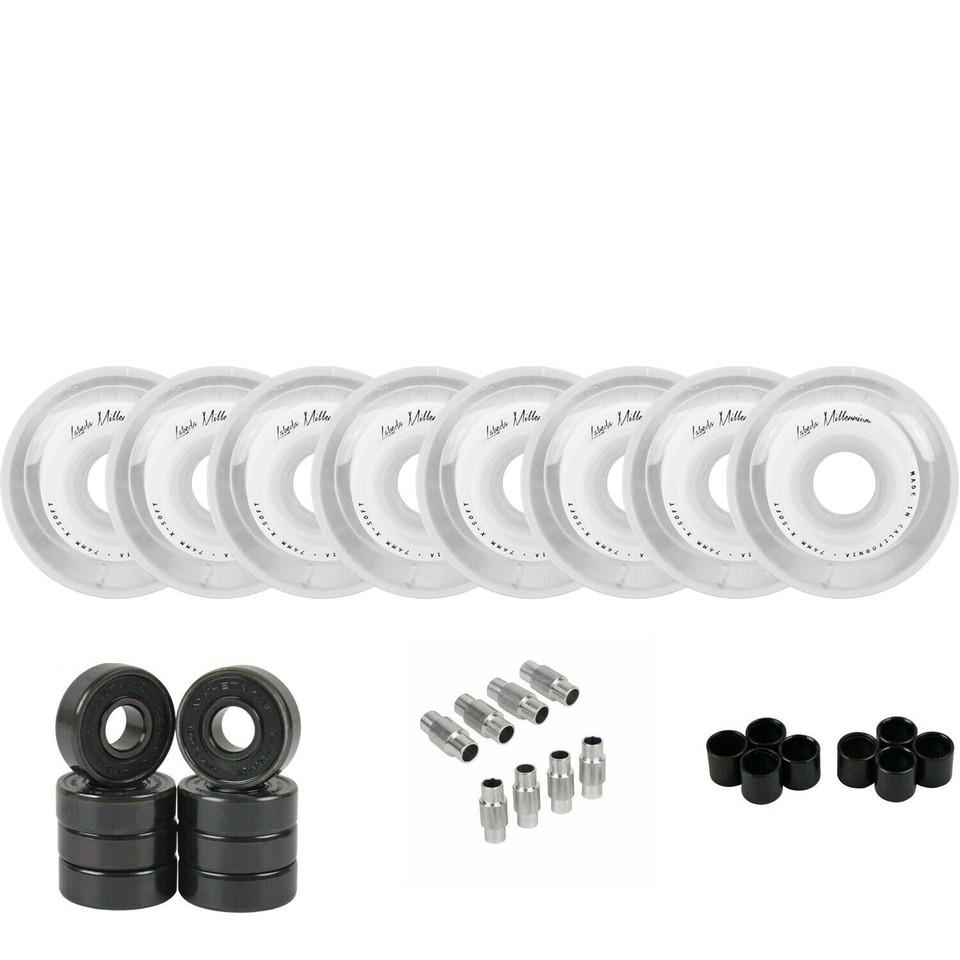 Labeda Millennium Gripper Roller Hockey Wheels, Ceramic Bearings ...