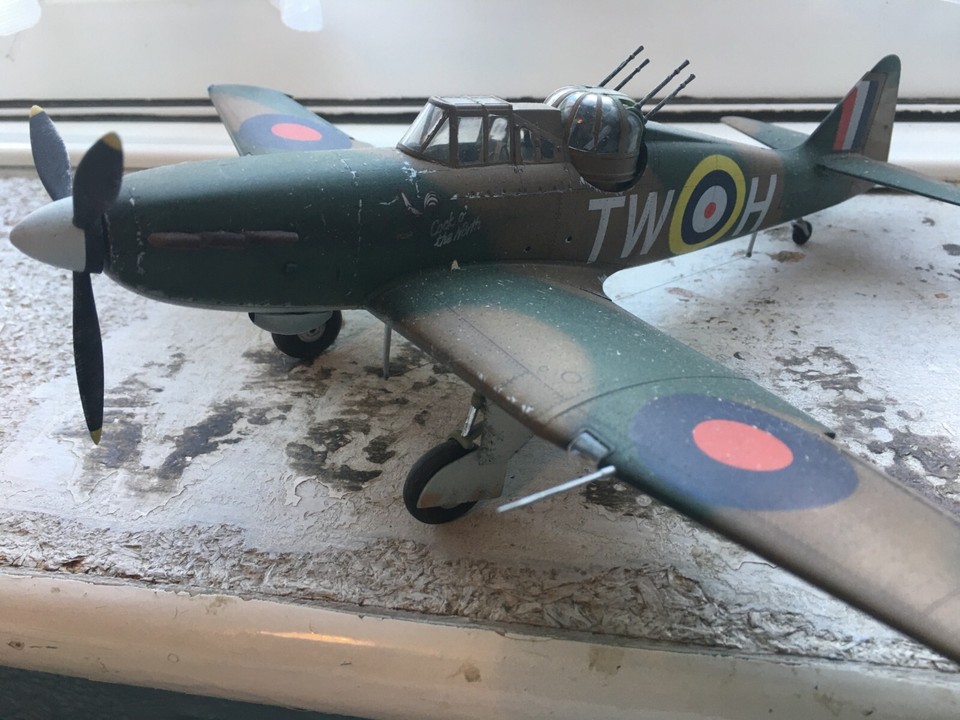 BOULTON PAUL DEFIANT 48 SCALE WW2 PLANE BUILT TO HIGH STANDARD | eBay UK