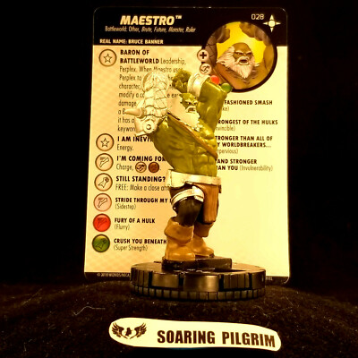 MAESTRO - 028 - UNCOMMON FIGURE Heroclix Secret Wars Battleworld #28 | eBay