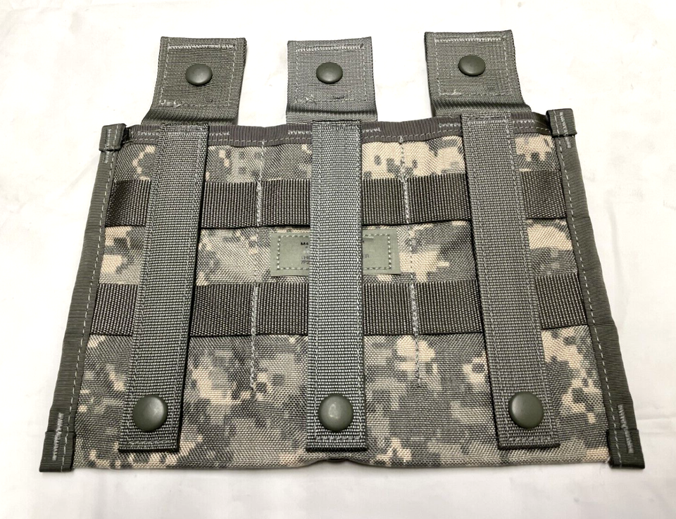 USGI Military ACU Triple Mag Pouch - 3 Magazine 30 Round Army Shingle ...