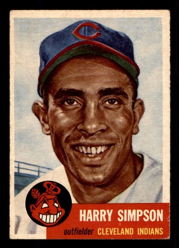 1953 Topps Baseball #150 Harry Simpson VG/EX *h1 | eBay