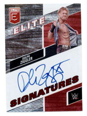 DOLPH ZIGGLER 2023 DONRUSS ELITE WWE SIGNATURES AUTOGRAPH AUTO BF6660 ...