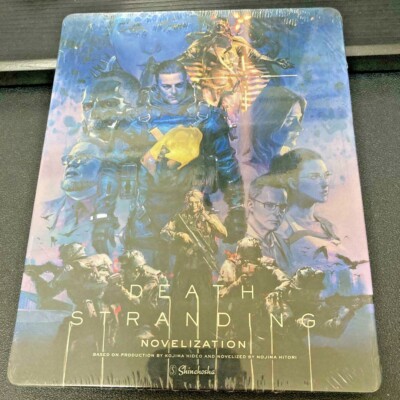 Death Stranding Steelbook & Book novelize NEW Japanese Pablo Uchida Art ...