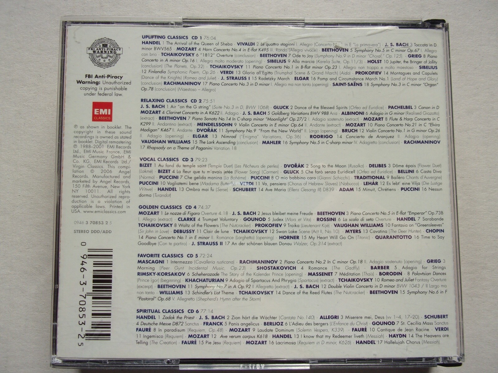 100 Best Classics. . . 6 CD Box set very good | eBay