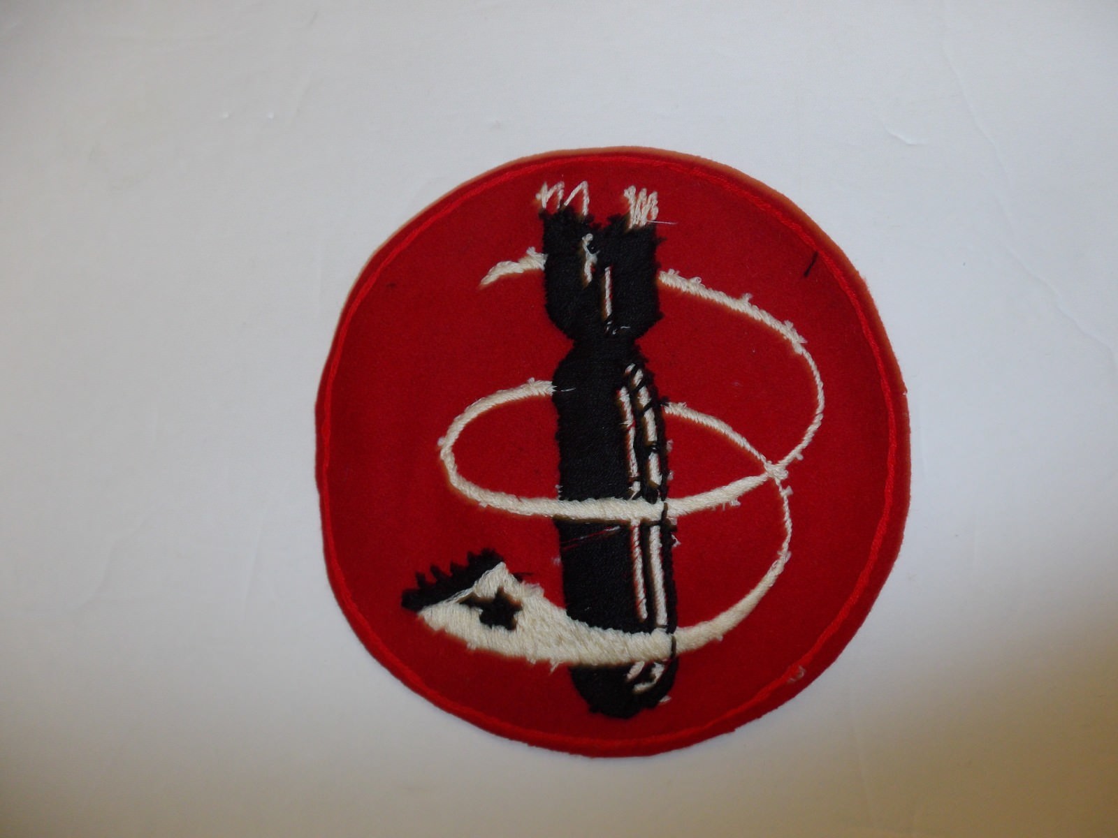 b4371 WW2 US Army Air Force 709 Bomb Squadron Patch 447th Bombardment ...