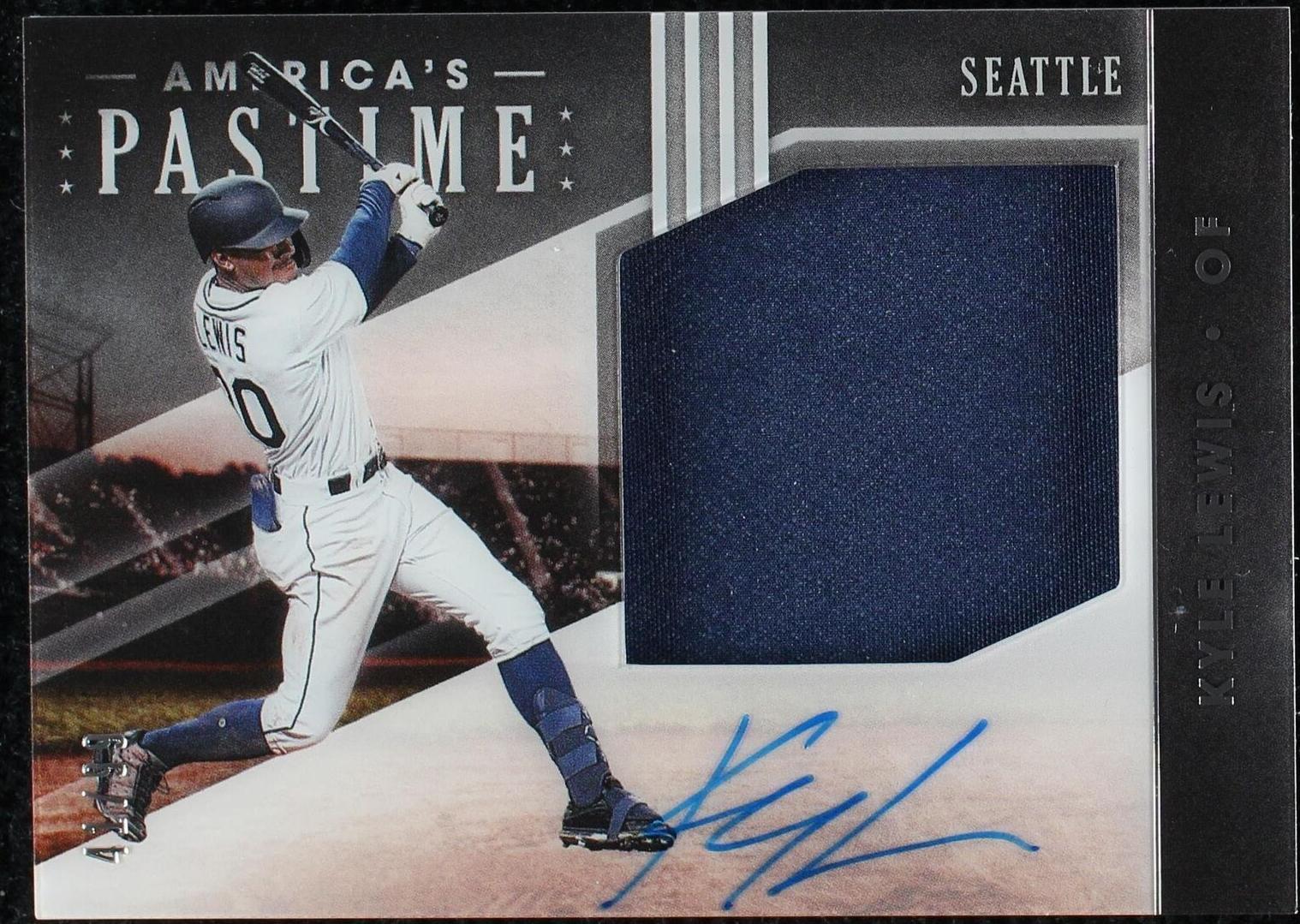 2020 Panini Chronicles - America's Pastime Material Signatures Kyle ...