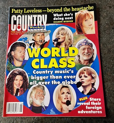 Country Weekly magazine May 5, 1998 Patty Loveless Garth Brooks Reba ...