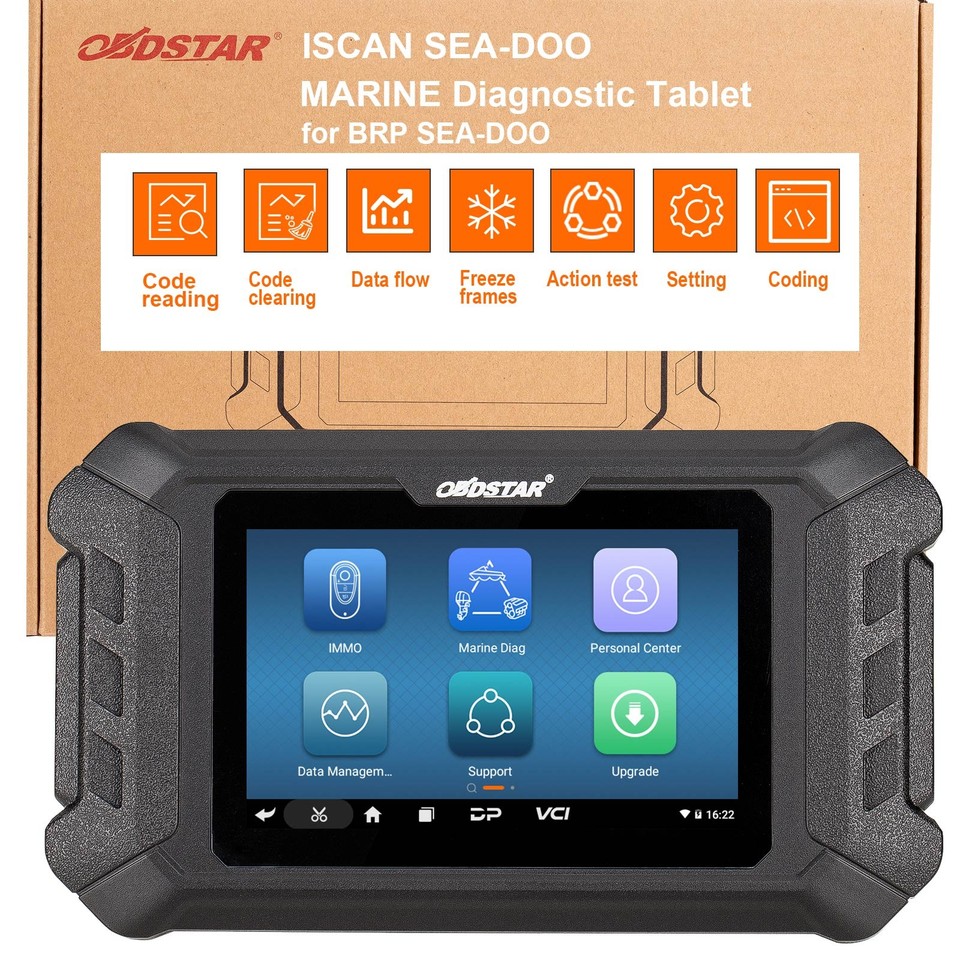 OBDSTAR ISCAN SEA-DOO MARINE Diagnostic Scanner Code Reader Service ...