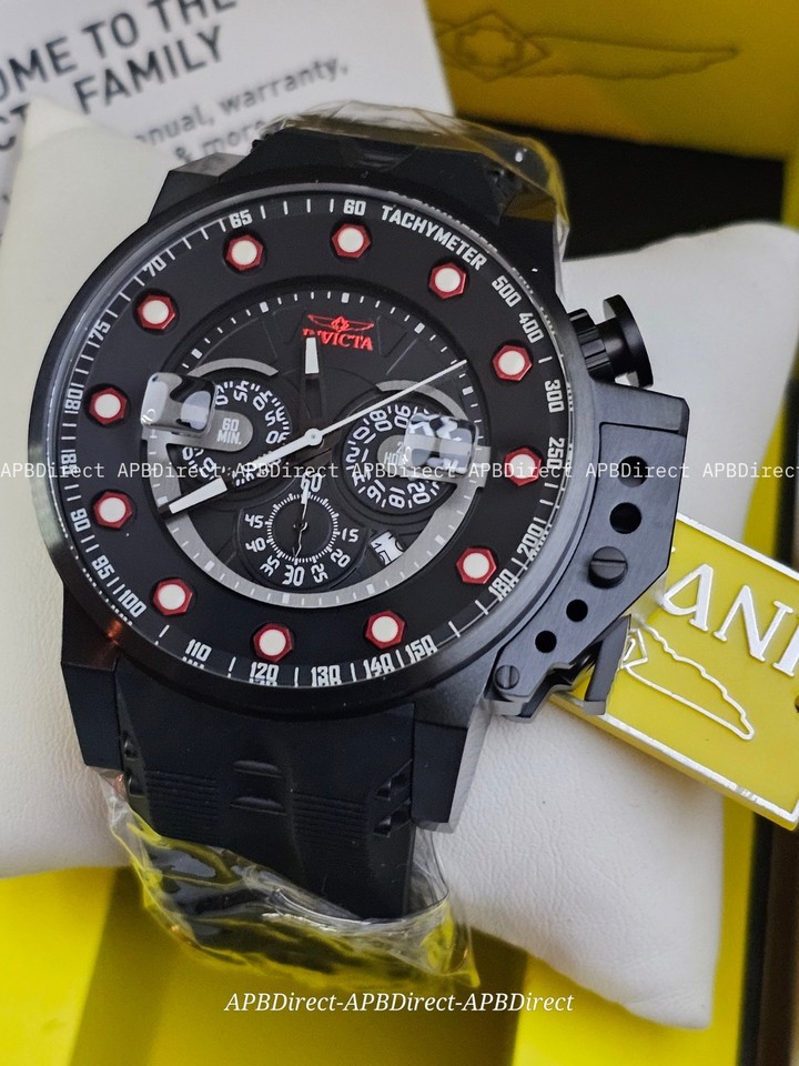 Invicta - I-Force - Black Ops - Magnified Chronograph - LUME Quartz ...