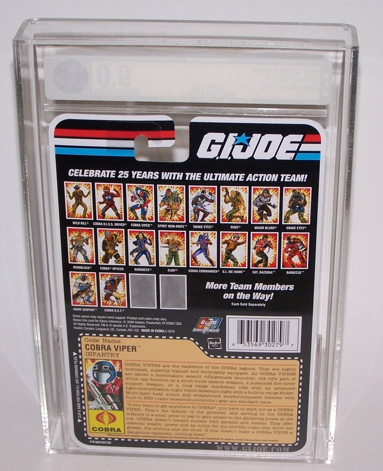 GI Joe Cartoon Series Infantry Cobra Viper AFA Graded 9.0 Uncirculated ...