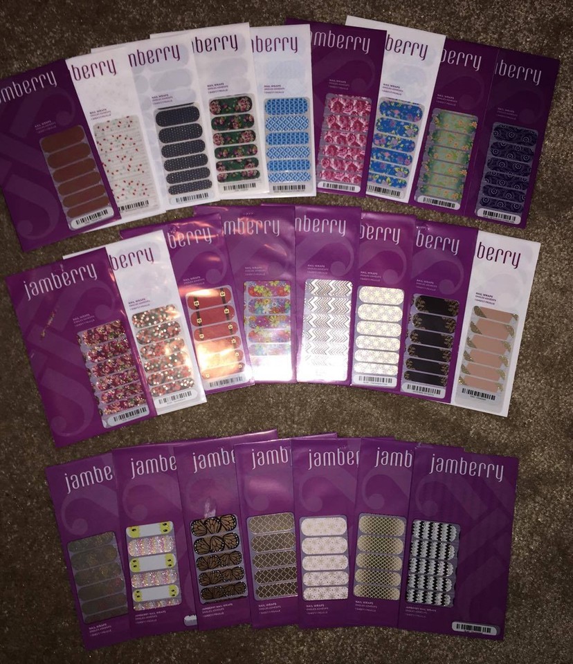 Jamberry FULL Sheets - 66 DESIGNS - Retired, Exclusive, Rare, SSE ...