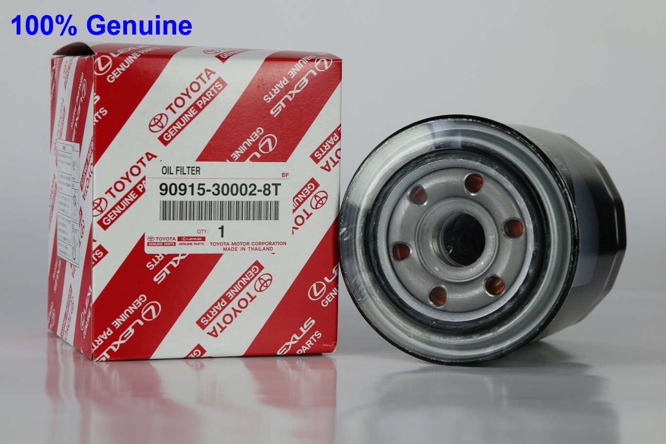 1 x Genuine Toyota Oil Filter for Landcruiser Hilux Prado Diesel ...
