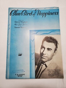 Blue Bird of Happiness Edward Heyman Sheet Music 1940 | eBay