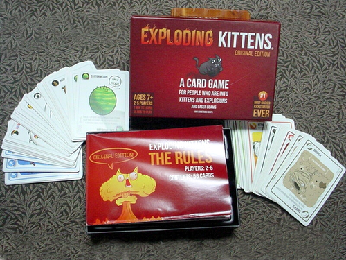 EXPLODING KITTENS CARD GAME ORIGINAL EDITION 2020 COMPLETE | eBay