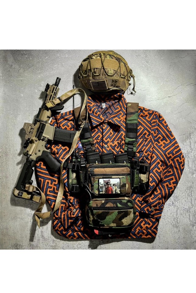 NEW WoodLand M81 ACE TAC S.O.P Tactical Field Chest Rig | eBay
