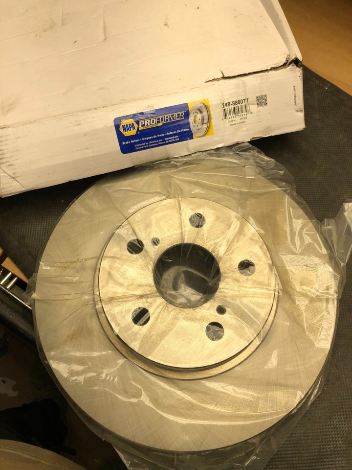Napa Proformer Brake Rotor Vented 248-880077 | eBay