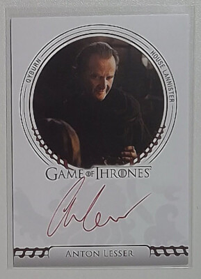 2024 Anton Lesser as Qyburn: Game of Thrones: Sigil Auto | eBay