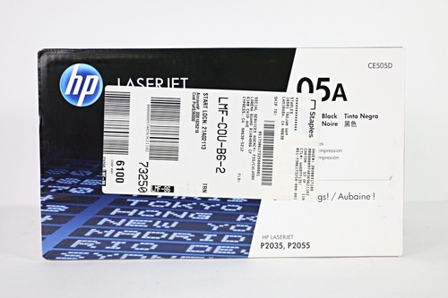 Genuine HP 05A CE505D (Black) Toner Cartridge Dual Pack | eBay