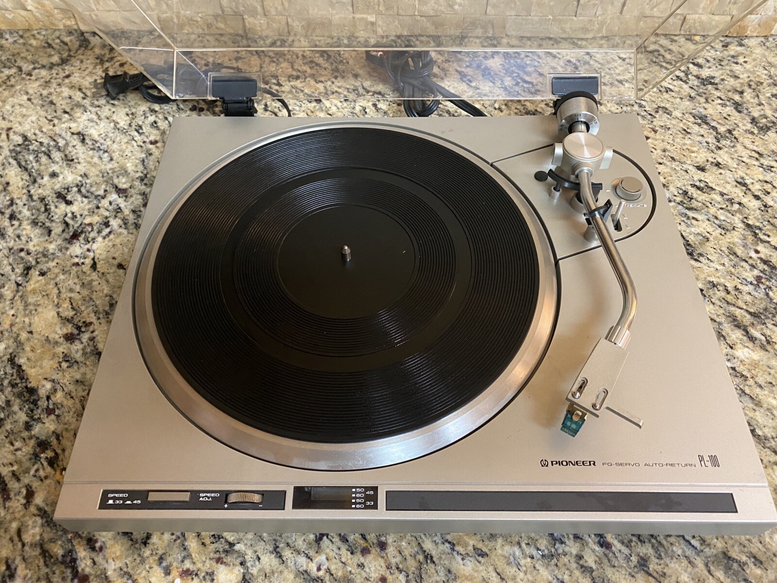 Pioneer PL-100 Turntable w/ Empire 2000 E/III Cartridge - New Belt | eBay