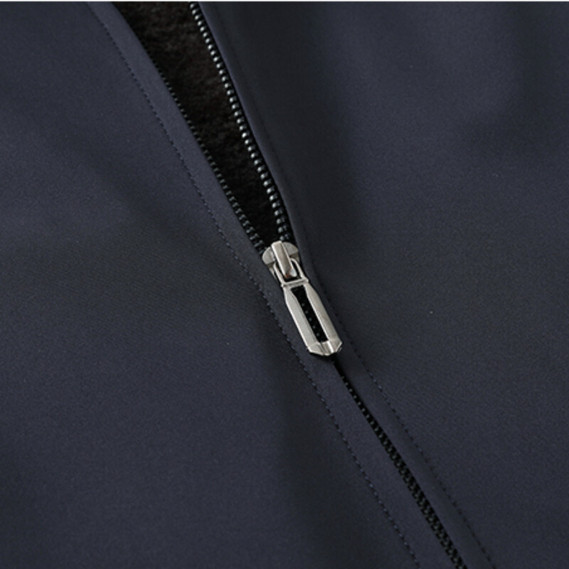 Mens Coat Fleece Lined Thicken Bomber Jackets Thermal Blazer Suit ...