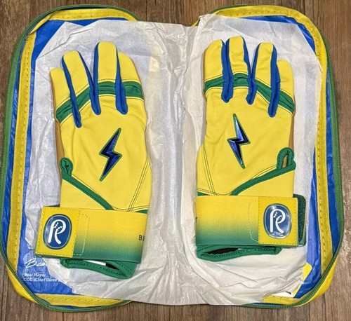 Bruce Bolt Coach RAC Limited Edition Long Cuff YOUTH XL Batting Gloves ...