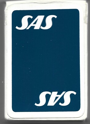 SAS Scandinavian Airlines Esselte Obergs Mini Playing Cards | eBay