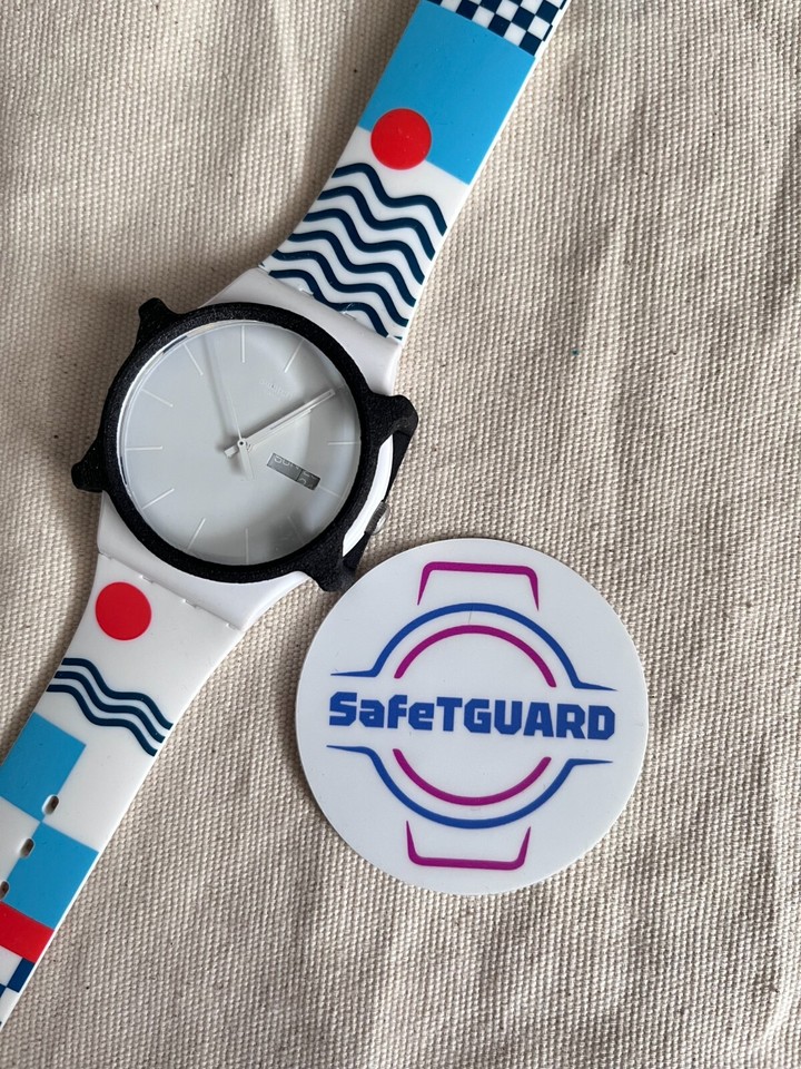 SafeTGUARD 41mm SWATCH watch GUARD compatible 3D printed in 5 colors | eBay