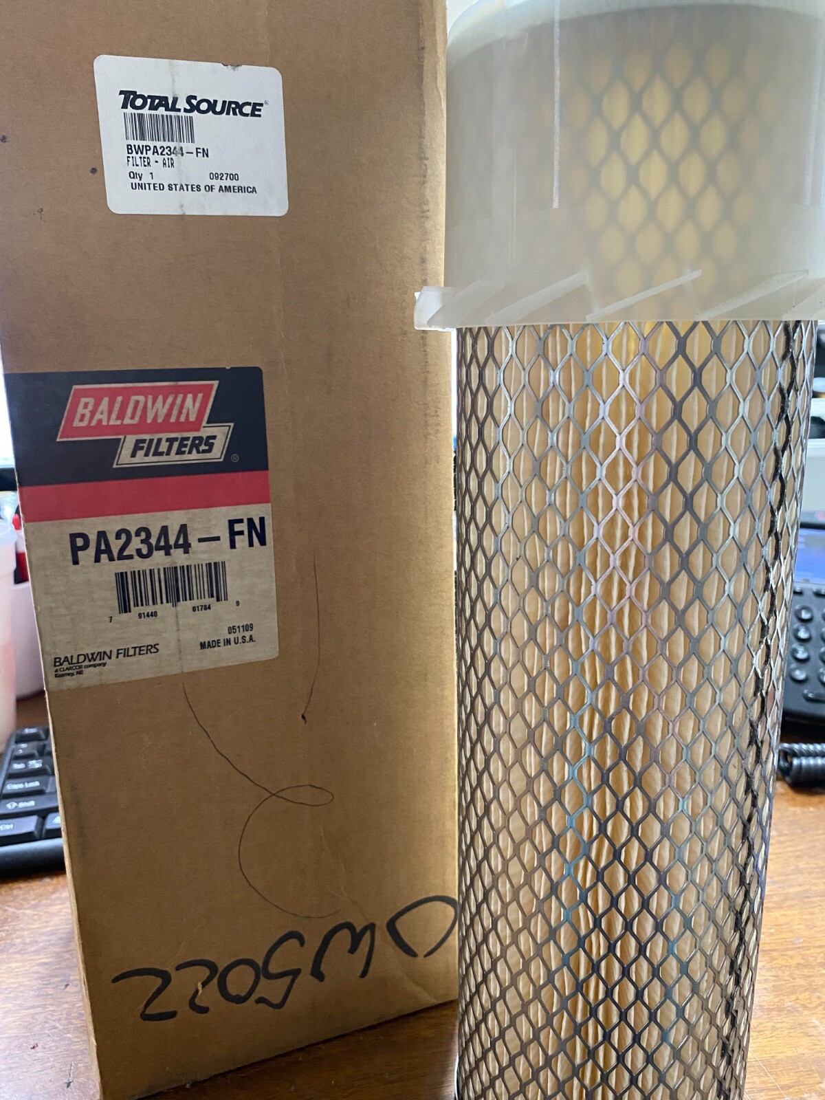 AC-DELCO A614C - Air filter cross reference