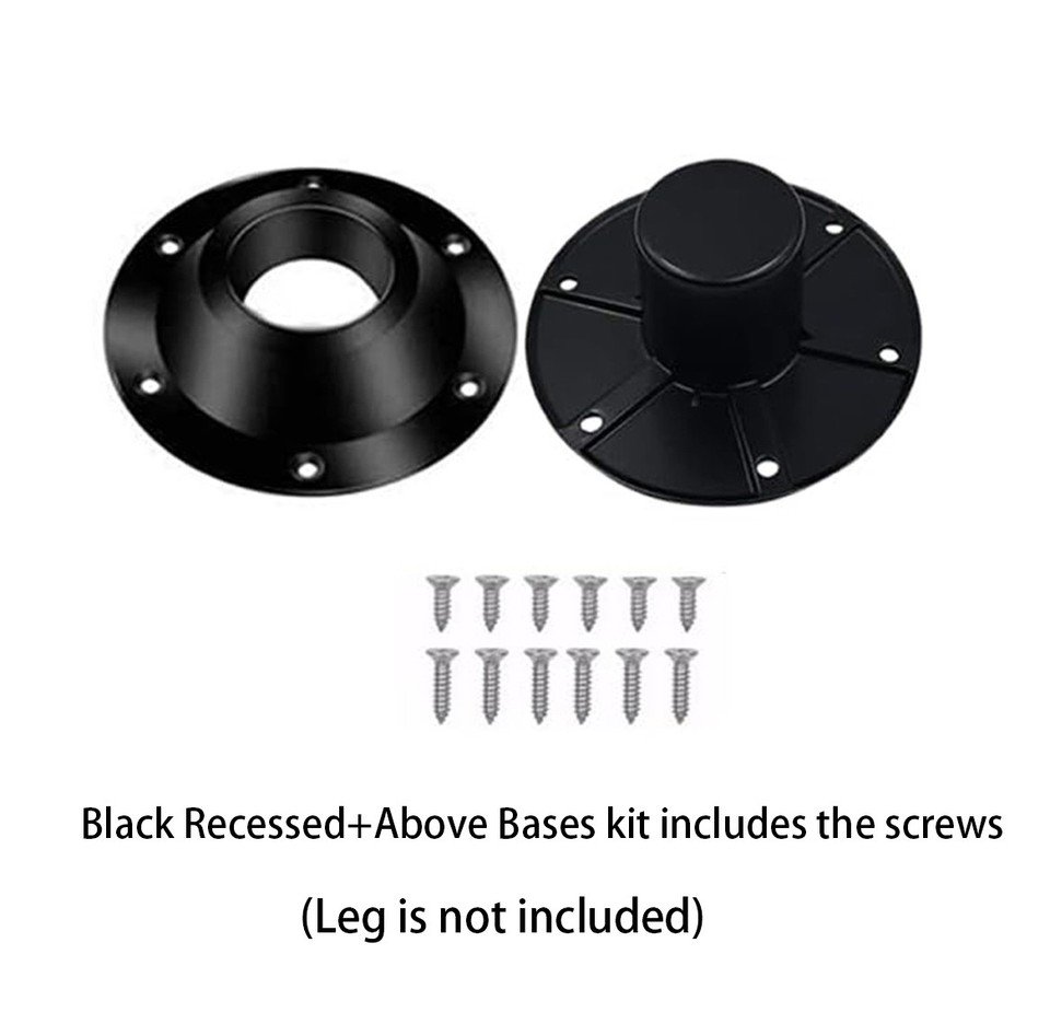Island Table Leg Set Kit - Caravan / Motorhome / Horsebox / Camper ...