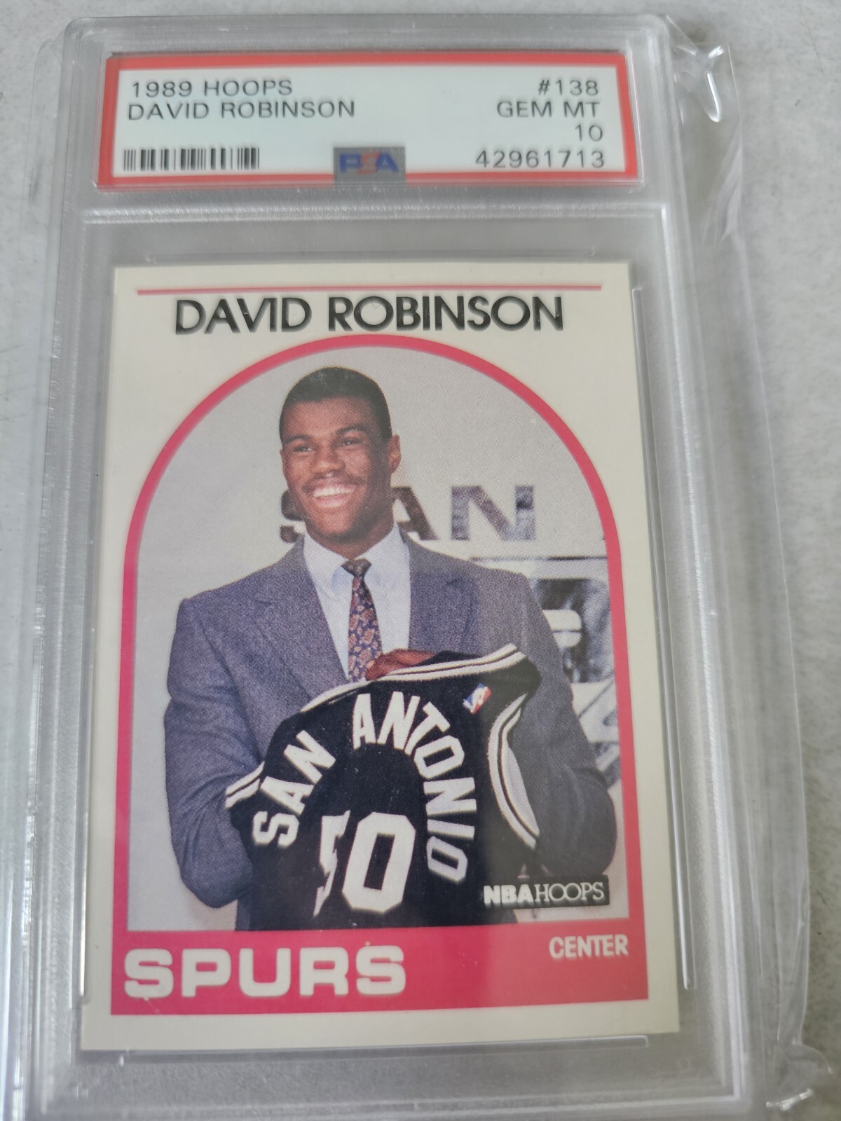 David Robinson 1989 Hoops #138 Base Price Guide - Sports Card Investor
