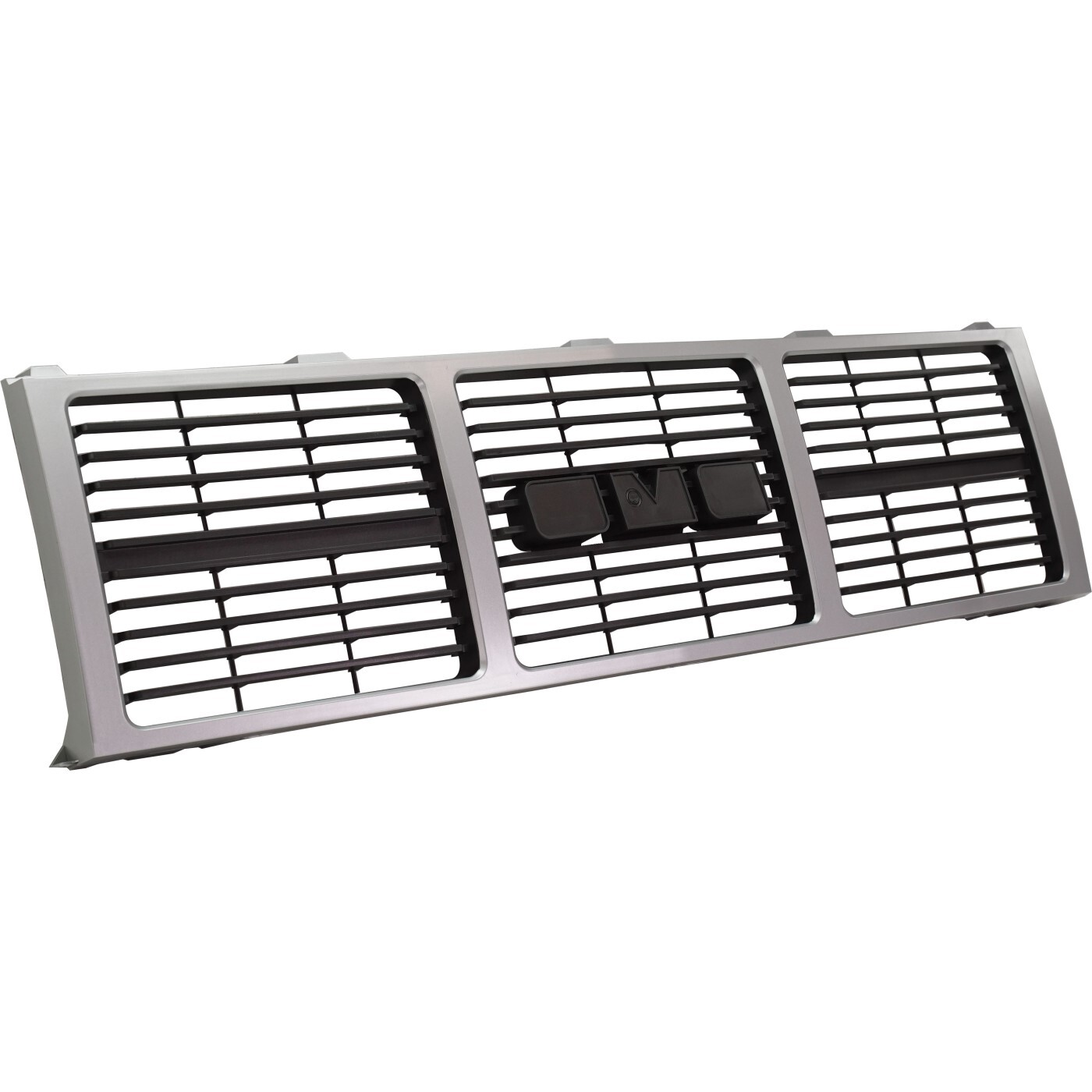 Grille Silver w/ Gray Insert For 85-86 88 GMC C1500 Models w/ Single ...