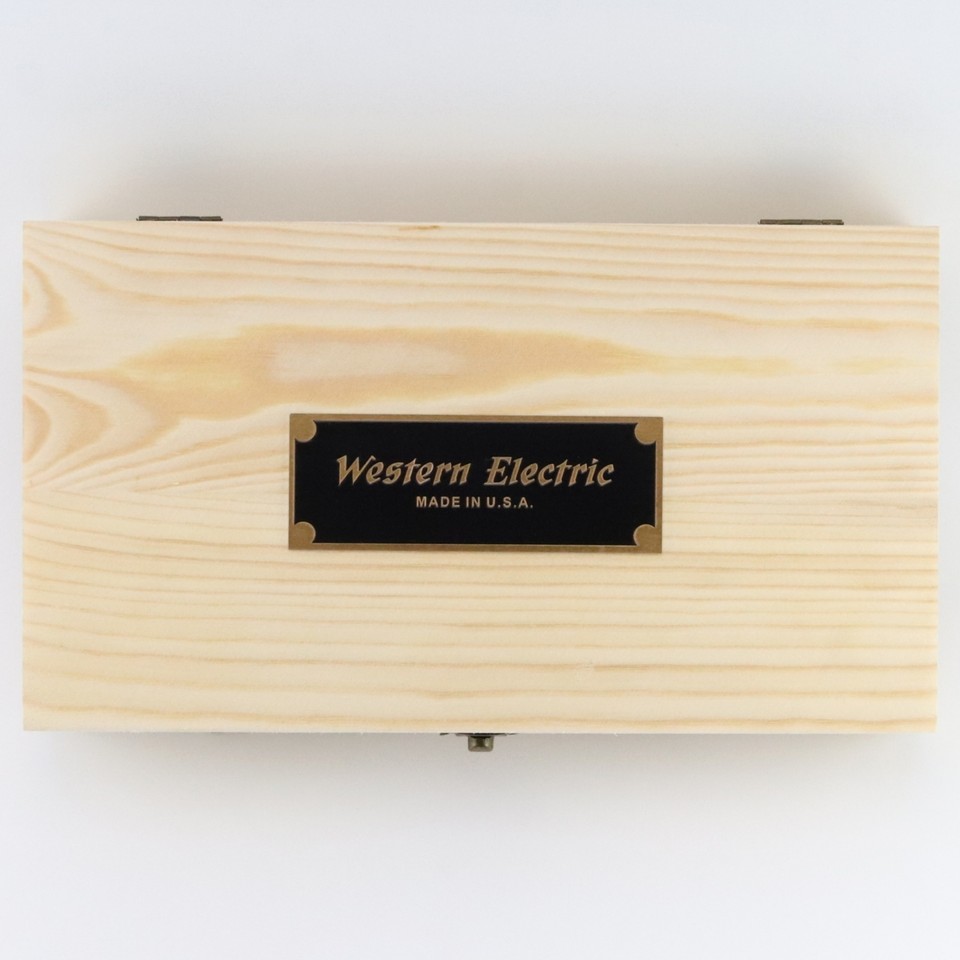 Western Electric Vacuum Tube Storage Wooden Box +15pcs free boxes | eBay