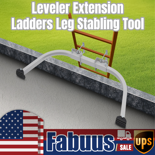 Adjustable Ladder Leveler Extension Ladders Leg Stabling Tool Steel ...