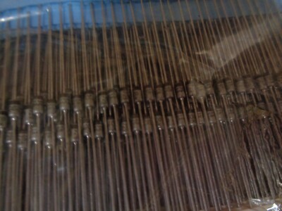 MOTOROLA 1N751A - ZENER DIODES 0.5W, 5.1V, DO-35 PACKS OF 2,10,20 ...