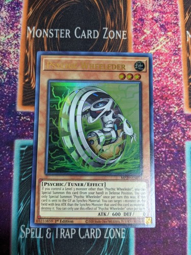 Yu-Gi-Oh! Psychic Wheeleder MP20-EN014 1st Edition Ultra Rare NM | eBay