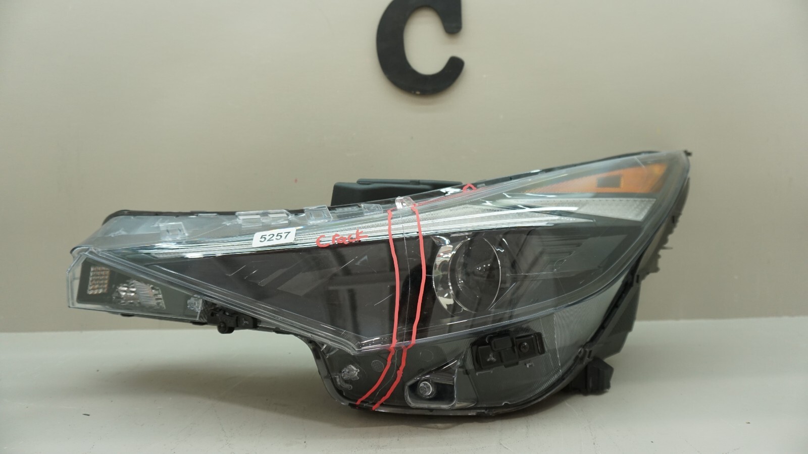 2021-2023 HYUNDAI ELANTRA FRONT LEFT DRIVERS SIDE LED HEADLIGHT OEM 21 ...
